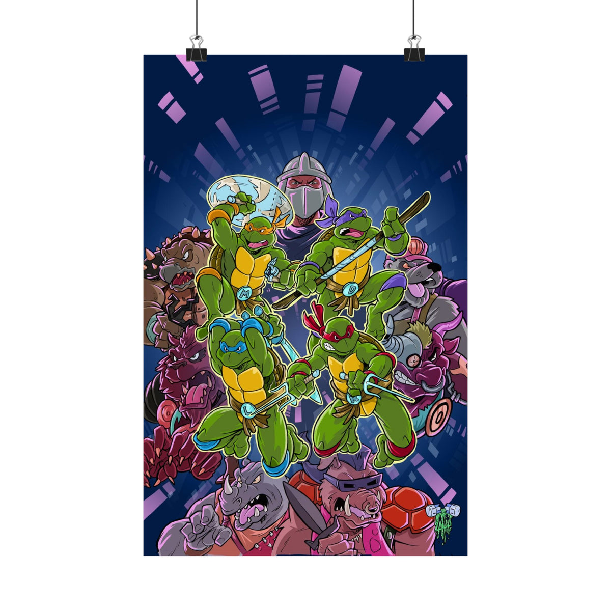 Heroic Reptiles First Issue Tribute Cover - Original Art! – Tim Lattie ...