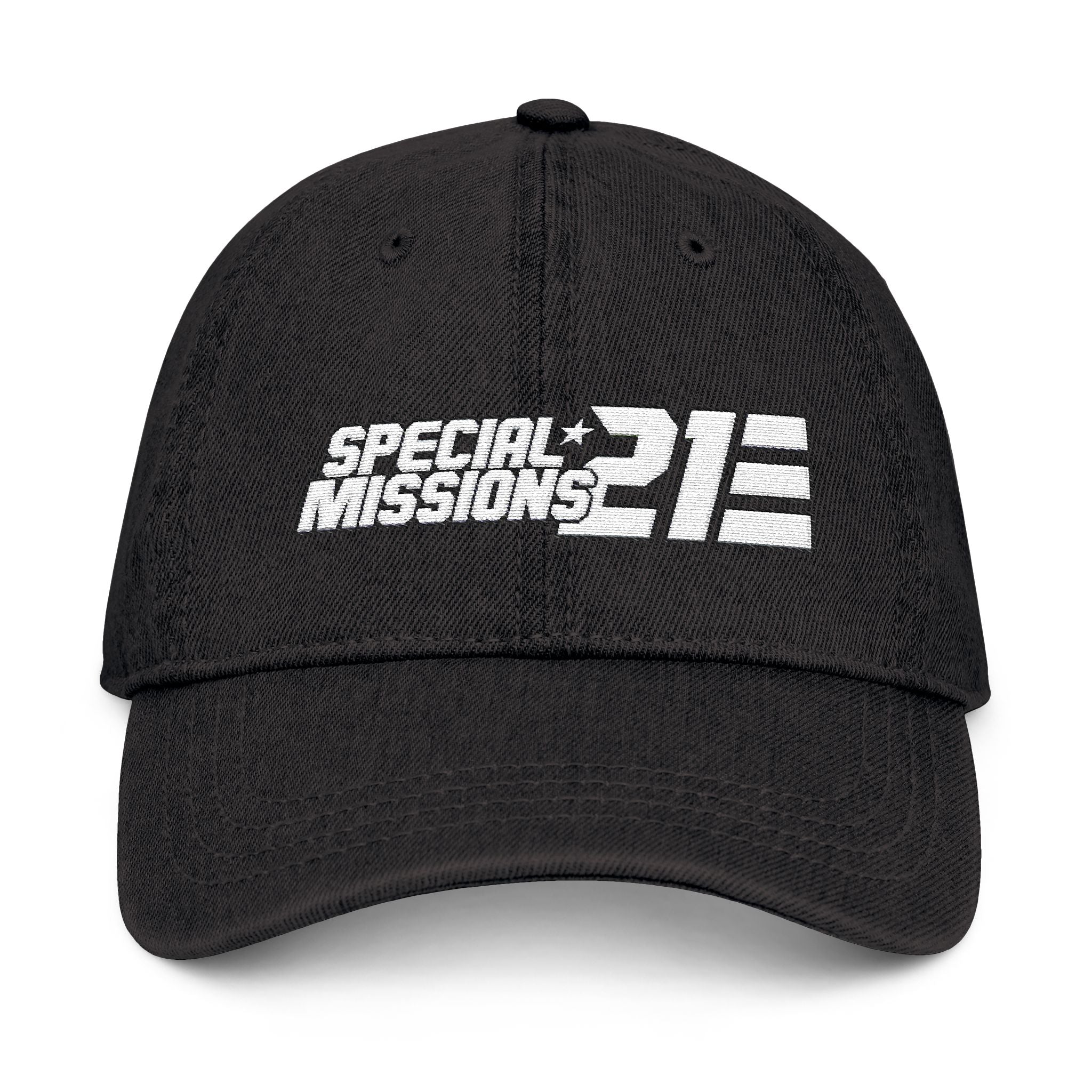 Special Missions 21 - Embroidered Denim Hat – Tim Lattie - Lattie Ink