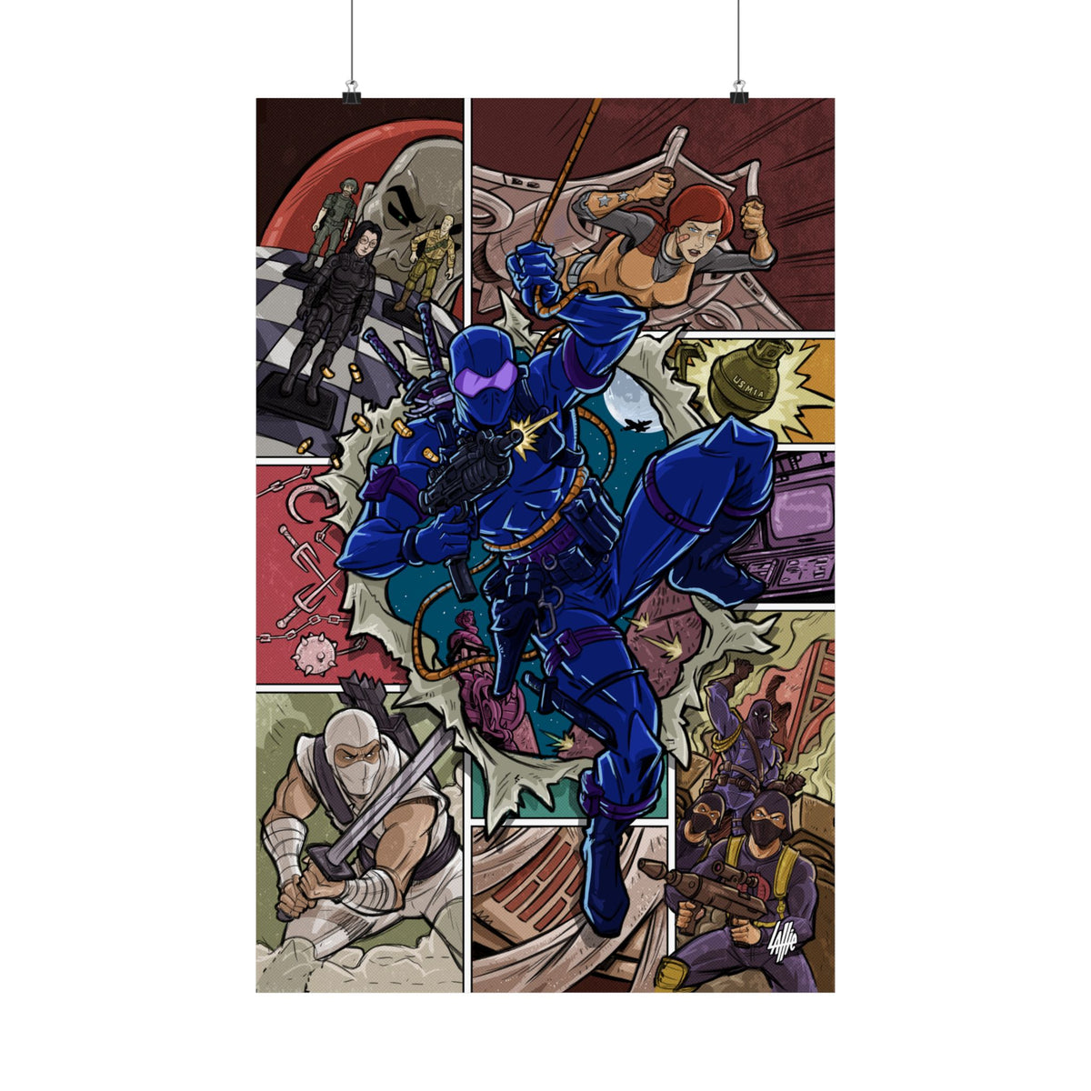 🐍 Silent Missions 21 Poster – LattieInk Exclusive – Tim Lattie - Lattie Ink